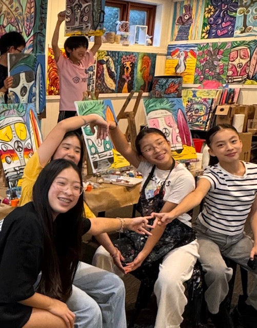 Arty Birthday Parties Brisbane – Art Class Brisbane